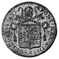 Umbria Cultura | Stemma a targa rettangolare sormontato da chiavi ...